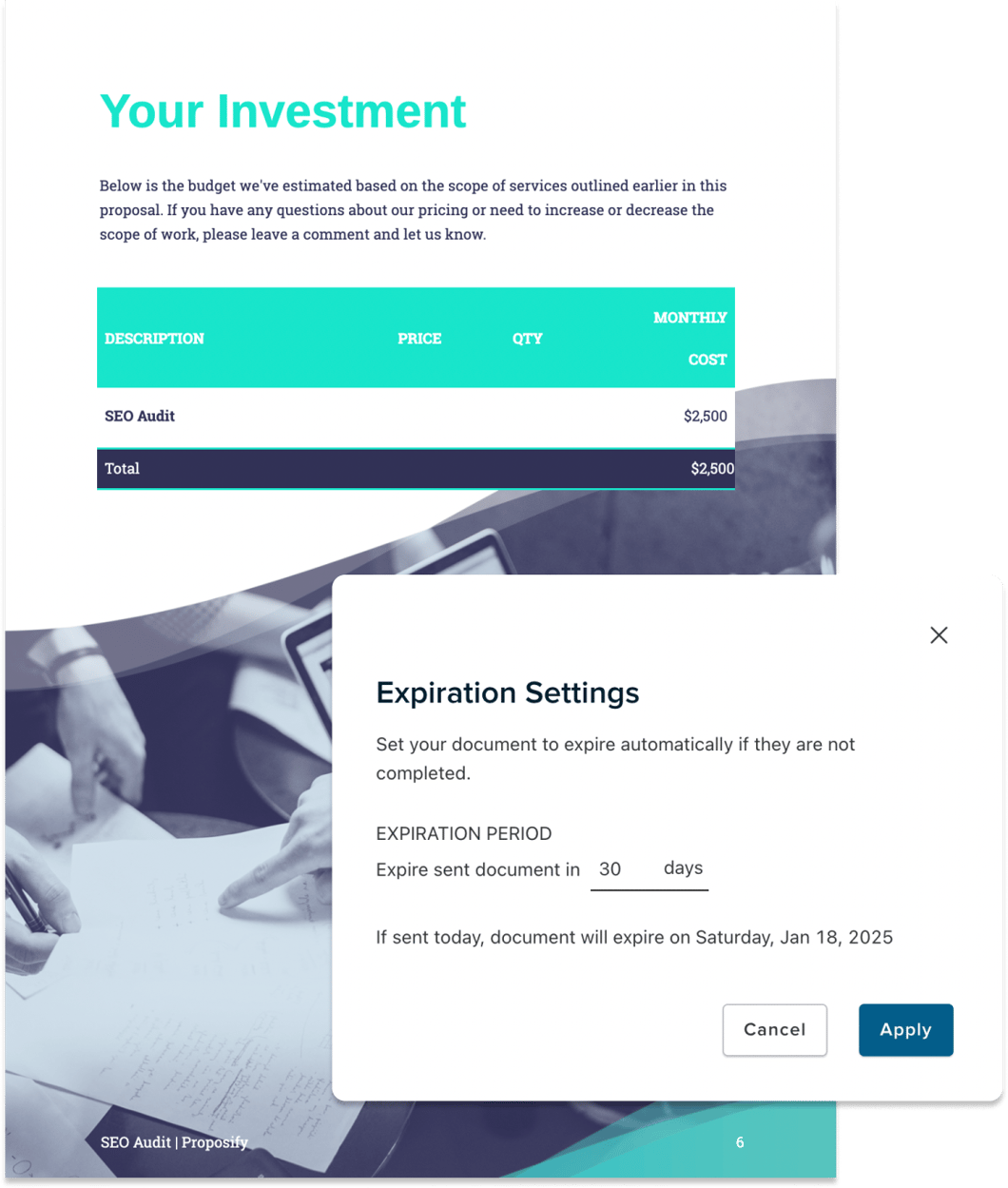 Document Automation | Proposify